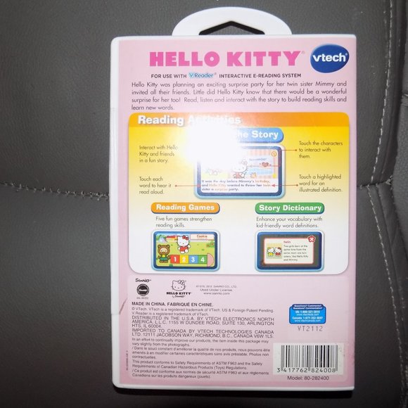 vtech | Toys | Vtech Vreader Game Hello Kitty Ages 35 | Poshmark